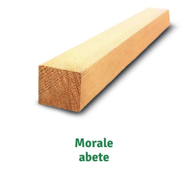Morale/travetti in legno massello; 4 metri x 40mm x 60mm; abete; GREZZO ...